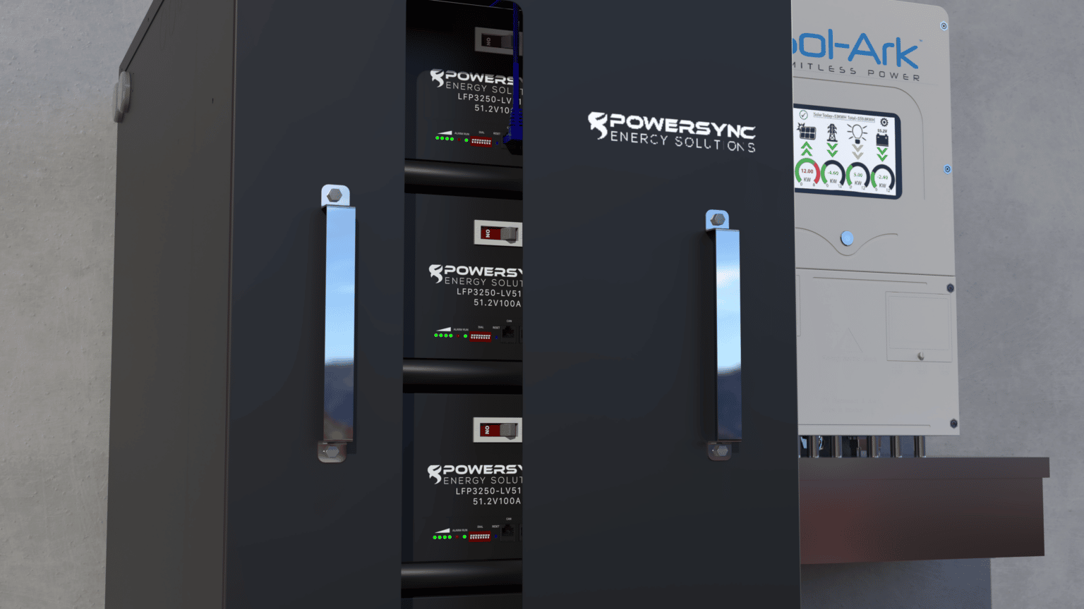 51.2V 800Ah 40 kWh Sol-Ark LiFePO4 Lithium Battery Energy Storage ...